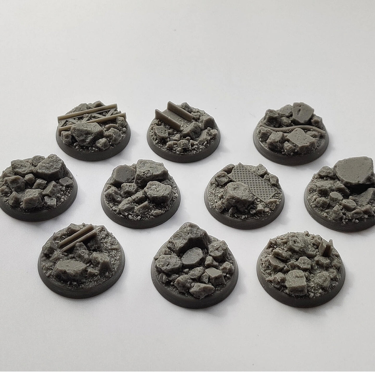 realistic detailed resin bases unreal wargaming studios warhammer ...