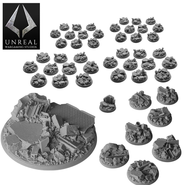 Saturn Base Bundle (Urban Rubble) – Unreal Wargaming Studios Ltd