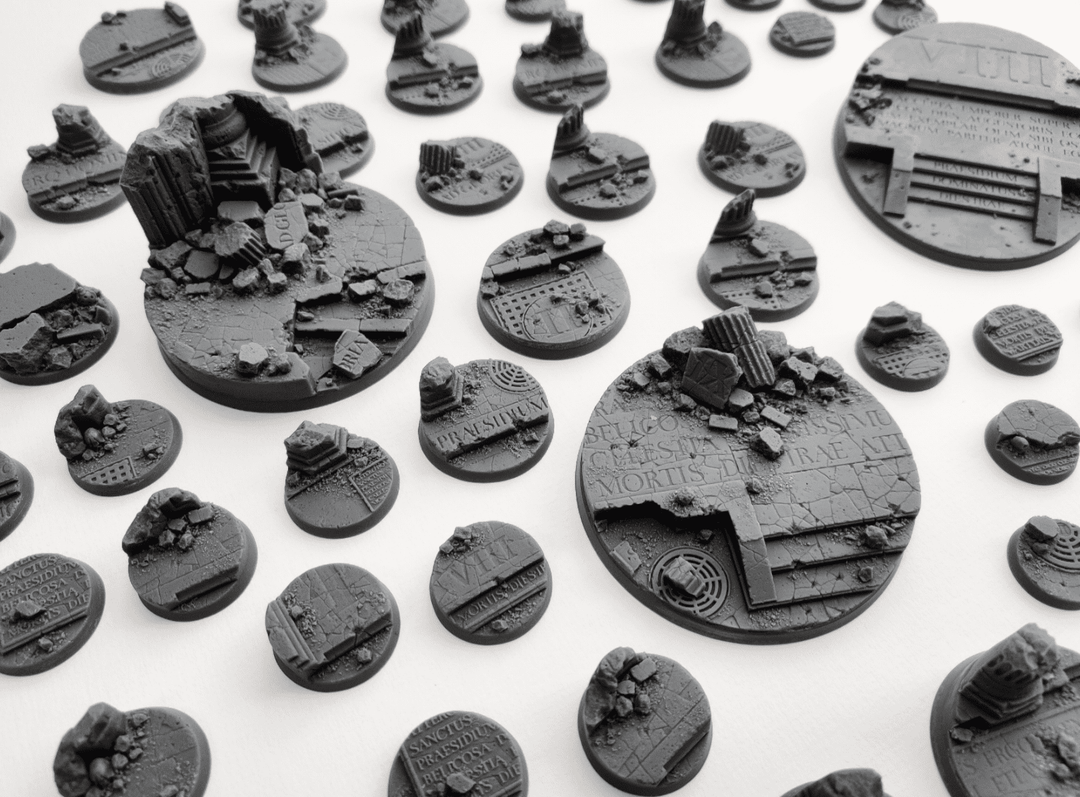 realistic detailed resin bases unreal wargaming studios warhammer ...