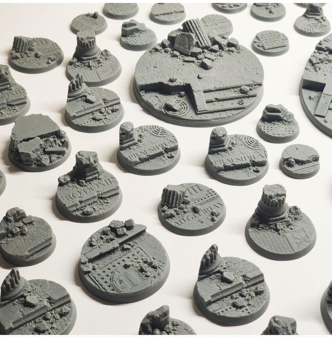 realistic detailed resin bases unreal wargaming studios warhammer ...