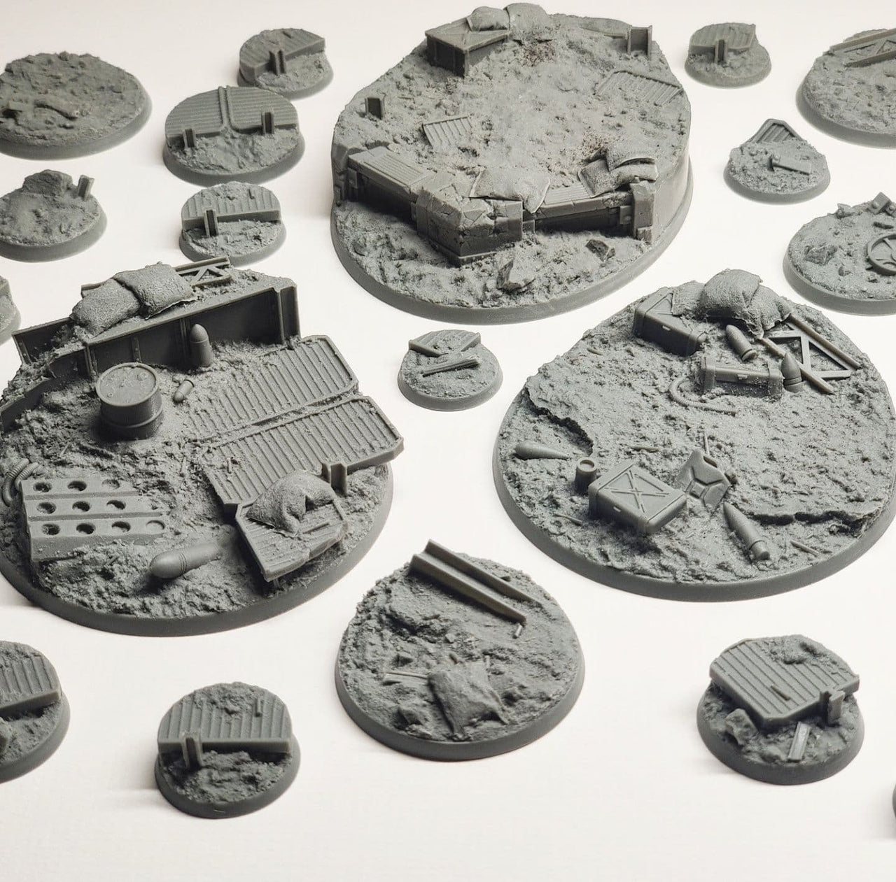 realistic detailed resin bases unreal wargaming studios warhammer ...