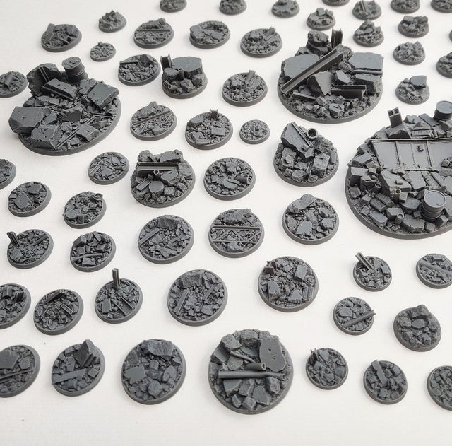 realistic detailed resin bases unreal wargaming studios warhammer ...
